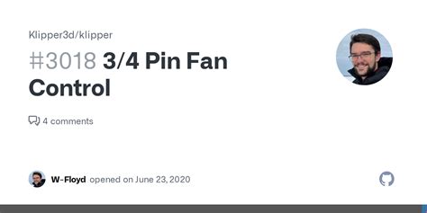 3 4 pin fan control · issue 3018 · klipper3d klipper · github
