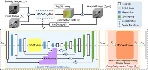 Illustration Of The Proposed Mscareg‐net Architecture The Feature Download Scientific Diagram