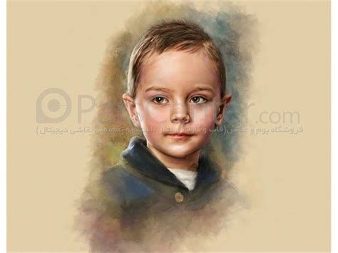چاپ عکس کودک شما بر روی بوم نقاشی خدمات خدمات عکاس