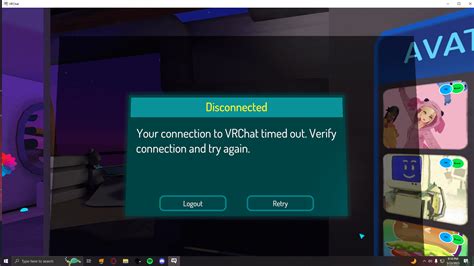 Vrchat Timeout Error Rvrchat