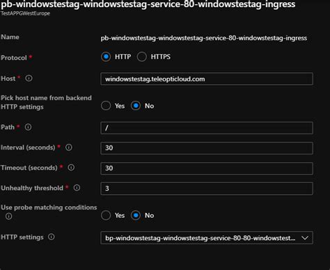 502 bad gateway on windows nodes with agic · issue 1411 · azure aks