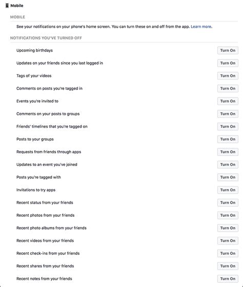 How To Disable And Customize Facebooks Notifications Texts And Emails