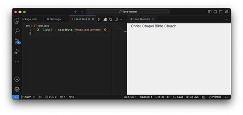 Github Pbasshamlava Runner Lava Runner On Vscode Marketplace