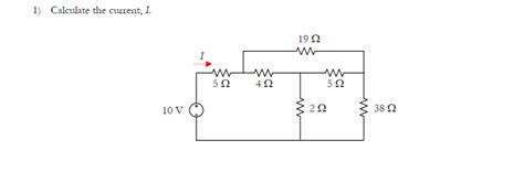 Solved Calculate The Current I Chegg