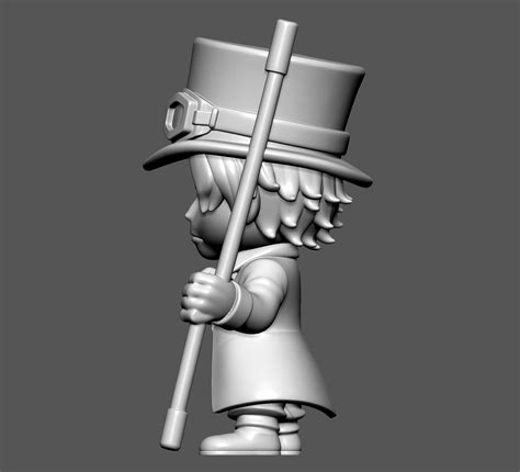 🤓 Mini Geek Sabo Chibi・ Stl File For 3d Printing・cults