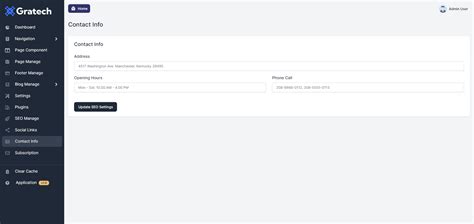 Gratech Multi Business Services With Advanced Page Builder And Workflow