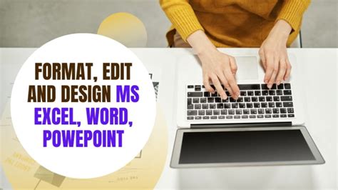 Format Edit And Design Ms Excel And Ms Word By Inahsimon Fiverr