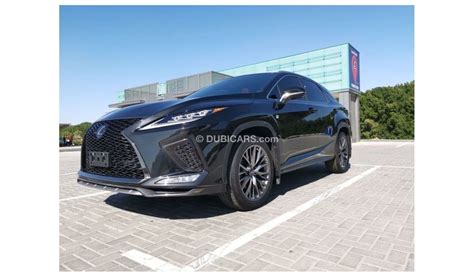Used Lexus Rx350 F Sport 2022 Black 2022 For Sale In Sharjah 697534