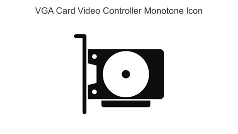 vga card video controller monotone icon in powerpoint pptx png and