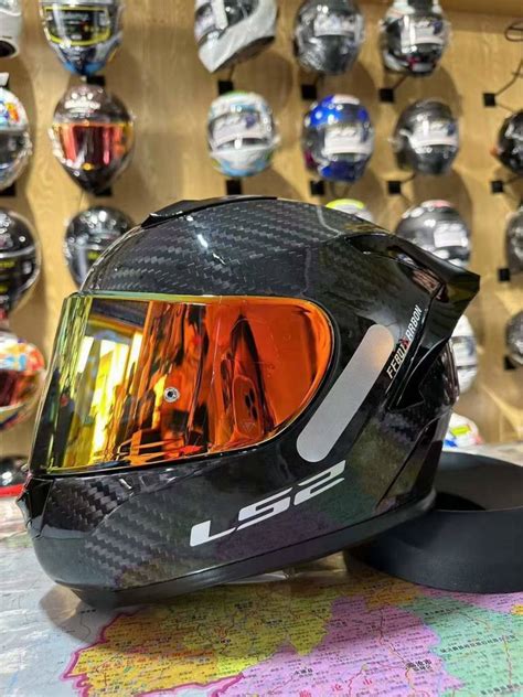 Yahooオークション 正規品 Ls2 カーボン製 Ff801 フルフェイス ヘル