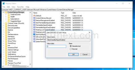 turn off automatically installing suggested apps in windows 10