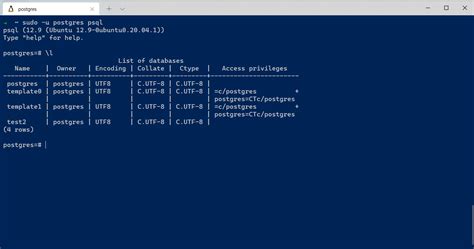 Instalación De Postgresql En Wsl2 Y Accesos Con Pagadmin En Windows