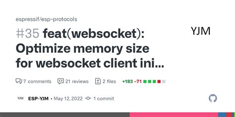 Featwebsocket Optimize Memory Size For Websocket Client Init Idfgh