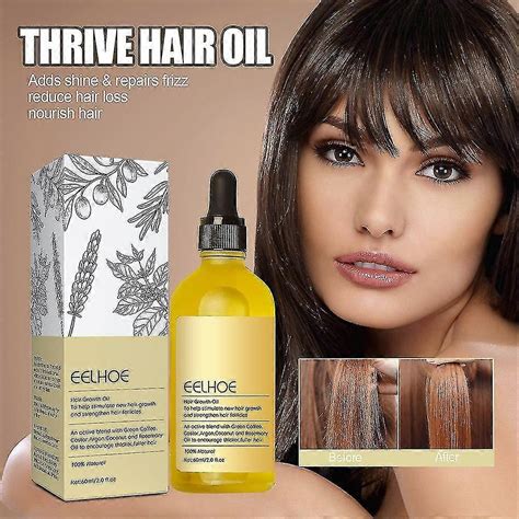 1 3x 60ml Natural Hair Growth Oil Veganic Natural Hair Growth Oil Anti