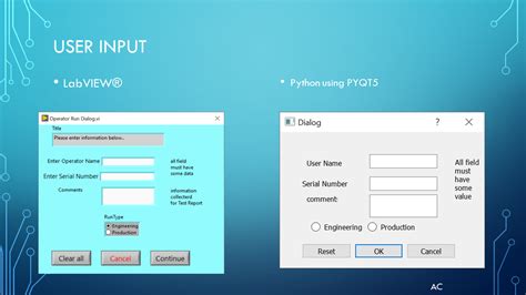 ui labview and python via pyqt5 test engineers resource