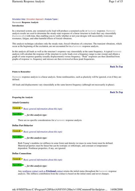 Pdf Harmonic Analysis In Ansys Dokumentips