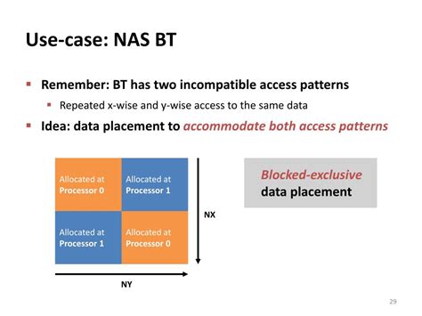 Ppt Matching Memory Access Patterns And Data Placement For Numa