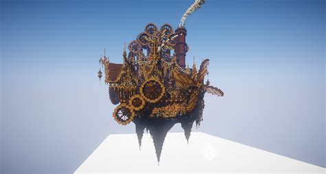 [download]industrial Floating City Minecraft Map