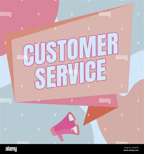 Text Sign Showing Customer Service Conceptual Photo Process Of Ensuring Client Satisfaction