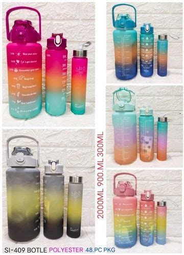 Tupperware Plastic Motivational Water Bottle 750 Ml At ₹ 340piece In