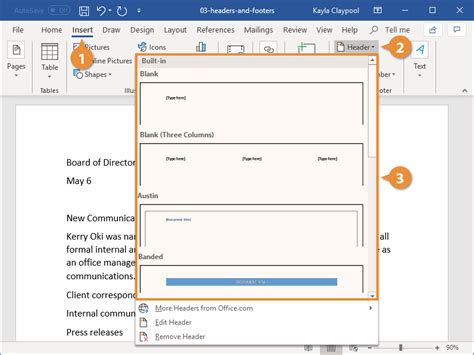 How To Remove Header In Word Customguide