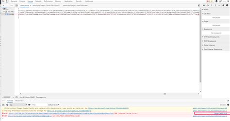 javascript error from expenses extension