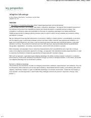 BCG Adaptive Advantage Pdf 1 Of 5 Https Bcgperspectives Com Content Articles Future