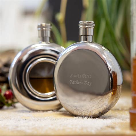 Personalised Wedding Party Hip Flask T For Best Man And Groomsmen By