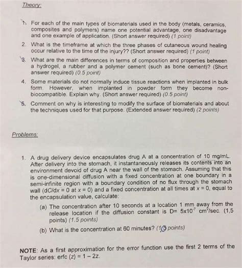 Solved Part 1 Engineering Materia S Theory 1 Enumerate