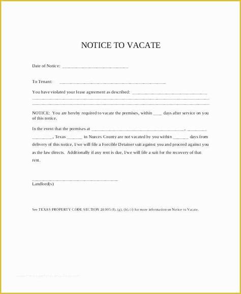 Lodger Eviction Notice Template California