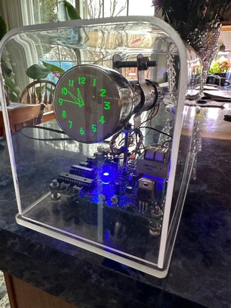 Mini Oscilloscope Clock 50hb1 Crt Cathode Ray Tube Scope Osc4 4 £146 53 Picclick Uk