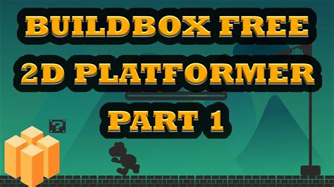 Buildbox Free How To Make D Platformer Game PART YouTube