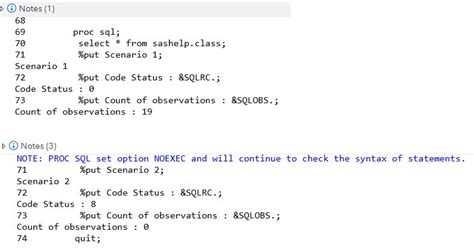 Debugging Proc Sql In Sas Sample Scenario Ishank Shrivastava