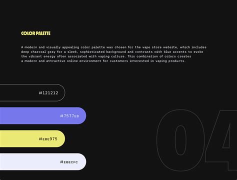 Ui Ux Vape Shop Behance