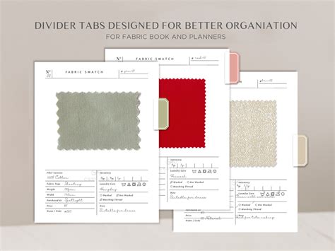 Printable Editable Tab Dividers Template Monthly Planner Stickers Pastel Color Book Tabs Etsy