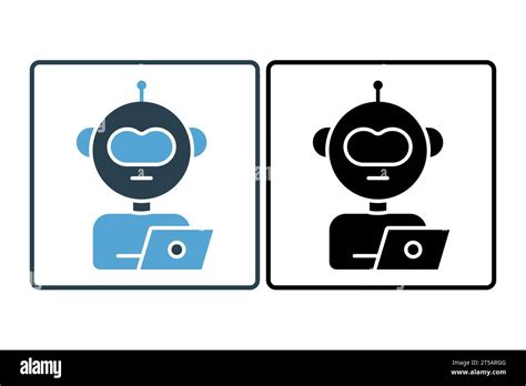 Ai Assistant Icon Icon Related To Device Artificial Intelligence Solid Icon Style Simple