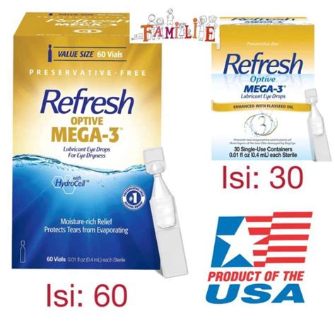 Jual Refresh Plus Optive Mega 3 Lubricant Eye Drops Di Seller Serenaa Shop Wanasari Kab