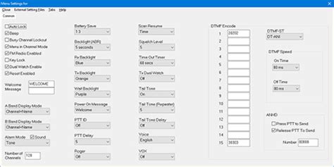 UV 9G Radio Programming Software