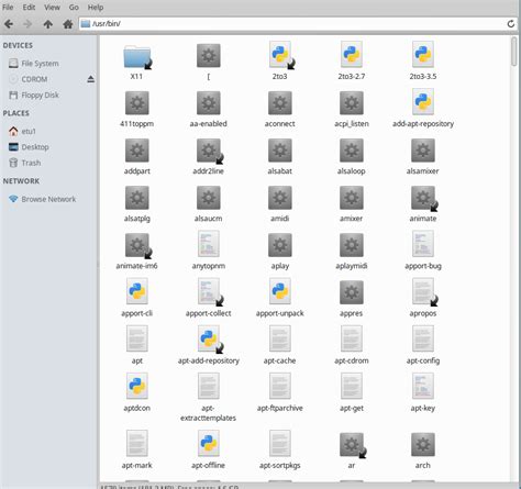 Command Line How To Count The Number Of Files And Folders In Usr Bin Ask Ubuntu