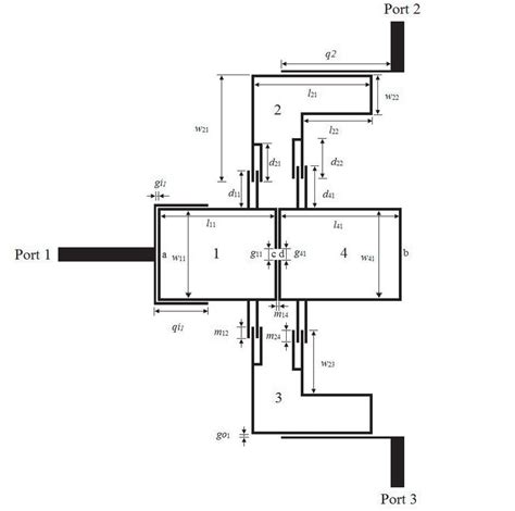 Layout Of The Power Divider Before Adding The Isolation Resistor The Download Scientific Layout Of The Power Divider Before Adding The Isolation Resistor The Download Scientific