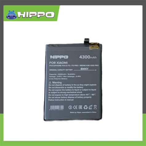 Promo Baterai Hippo Poco F F Pro Xiaomi K K Pro Battery Bm Y Kota Yogyakarta