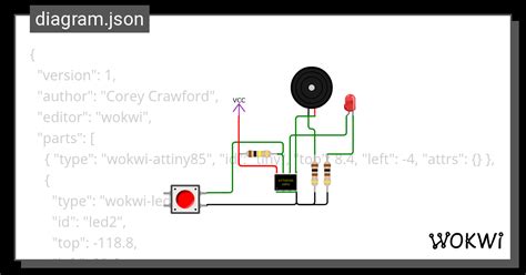 Tiny85 Interrupt Simulation Exercise Wokwi Esp32 Stm32 Arduino