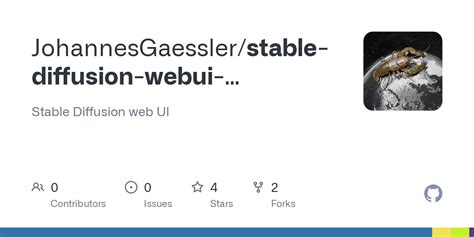 Github Johannesgaessler Stable Diffusion Webui Voldemort Stable Diffusion Web Ui