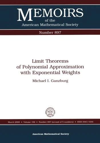 خرید و قیمت دانلود کتاب Limit Theorems Of Polynomial Approximation With Exponential Weights 2008