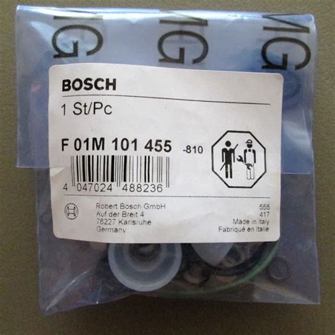 BOSCH CDI CRD CRDI common rail fuel pump repair kit /seals F01M101455 ...