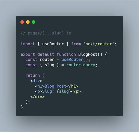 how to create dynamic routes with next js parmeet singh posted on the