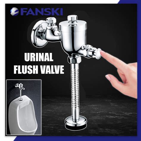 Brass Urinal Flush Valve Toilet Bowl Flush Button Toilet Flush Water