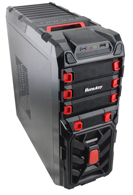 Huntkey Releases The Spider Gaming Chassis Techpowerup