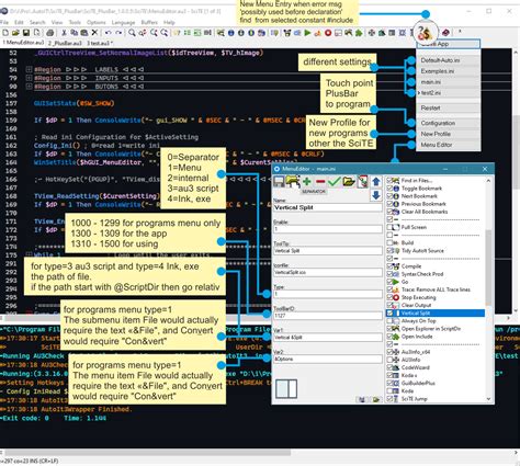 Scite Plusbar Autoit Example Scripts Autoit Forums