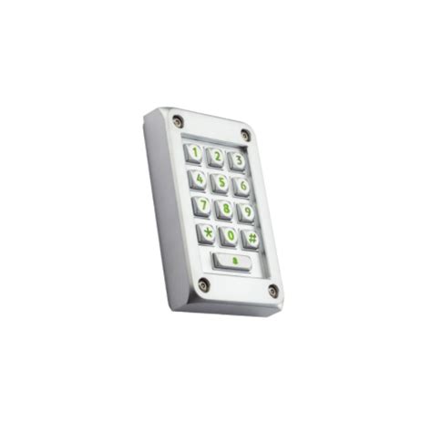 Compact Vandal Resistant Metal Keypadnon Network Northwood Technology